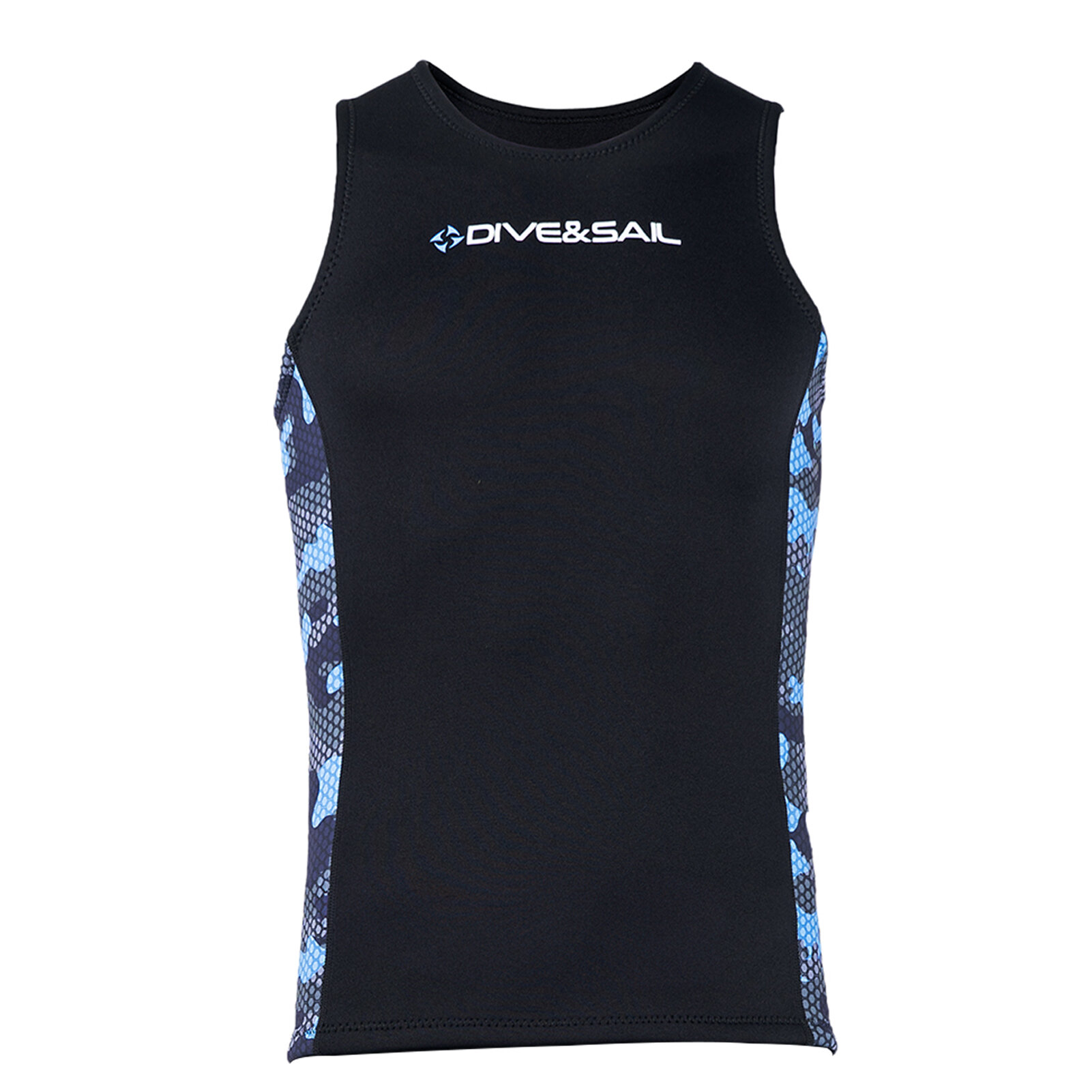 Мужской гидрокостюм-жилет для серфинга, водных видов спорта, плавания, дайвинга, без рукавов, для гребли на каноэ и плавания, размер L.