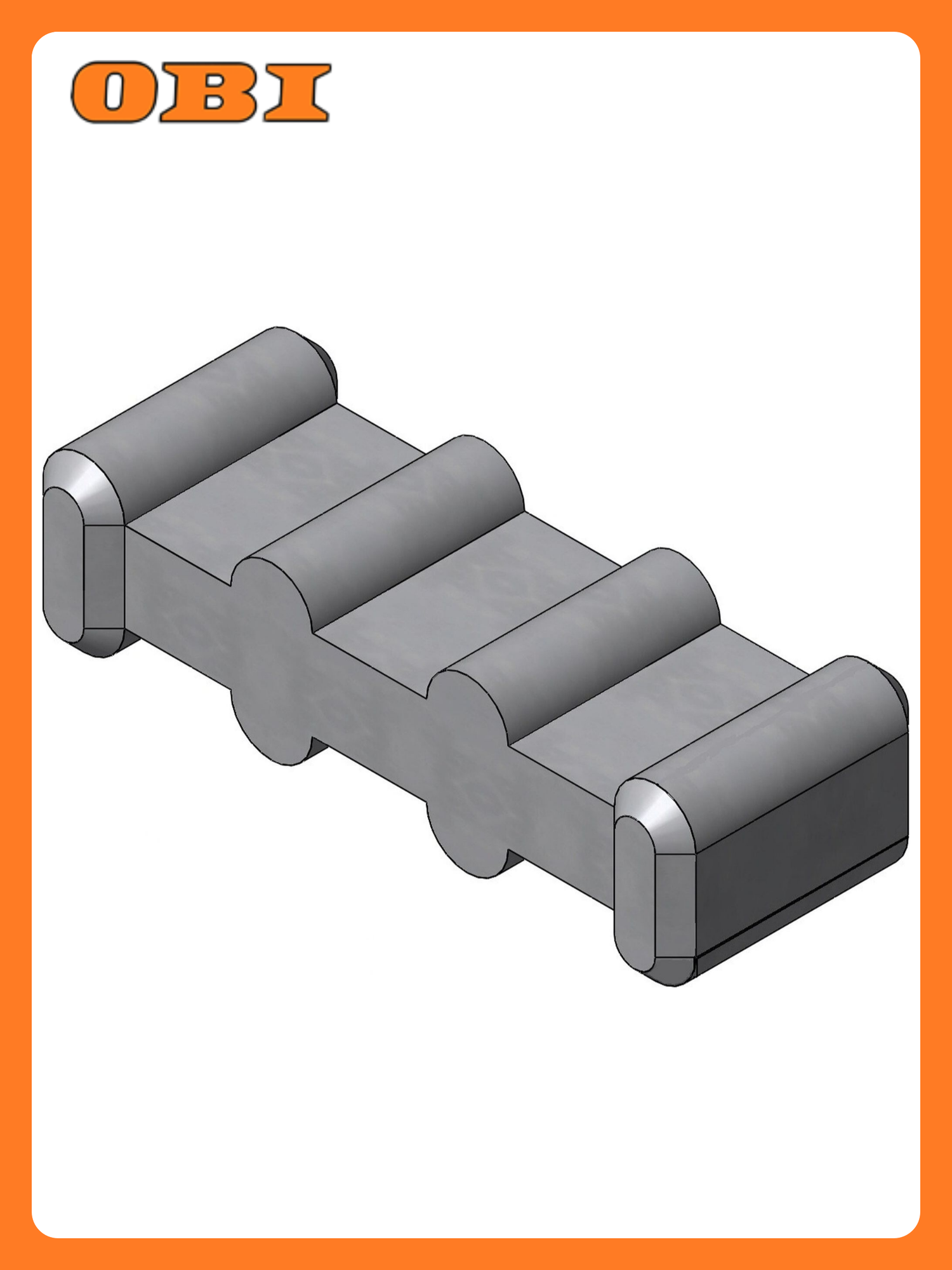 Нагель пластик MultiDeck 23 шт