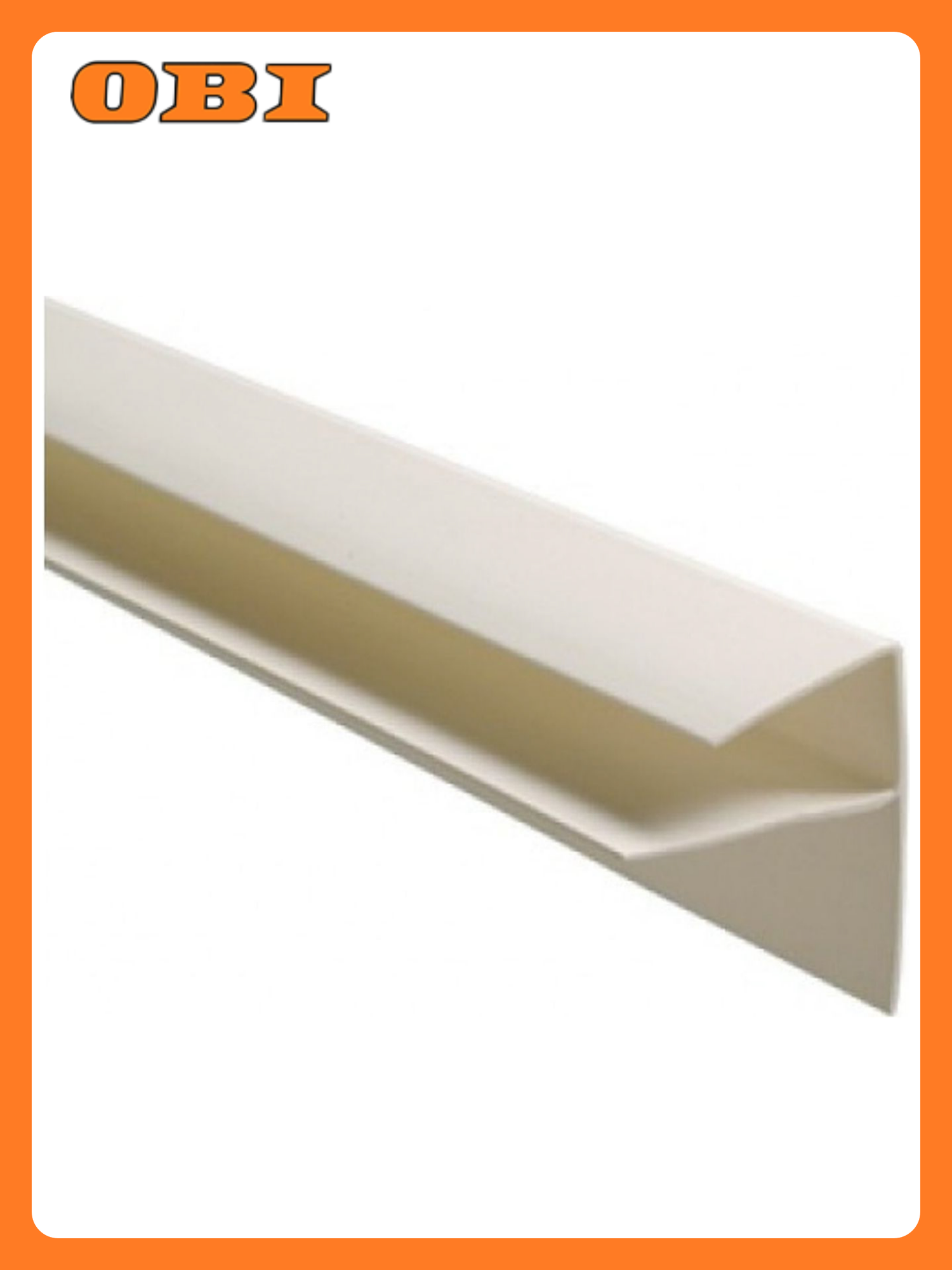 Профиль для откоса пластиковый 3000х40 мм