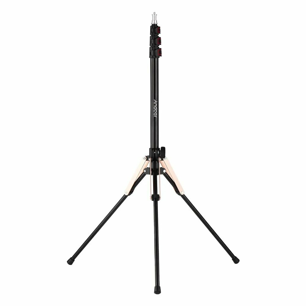 Andoer, 190 см, с винтовым интерфейсом 1/4", Усиленный штатив,