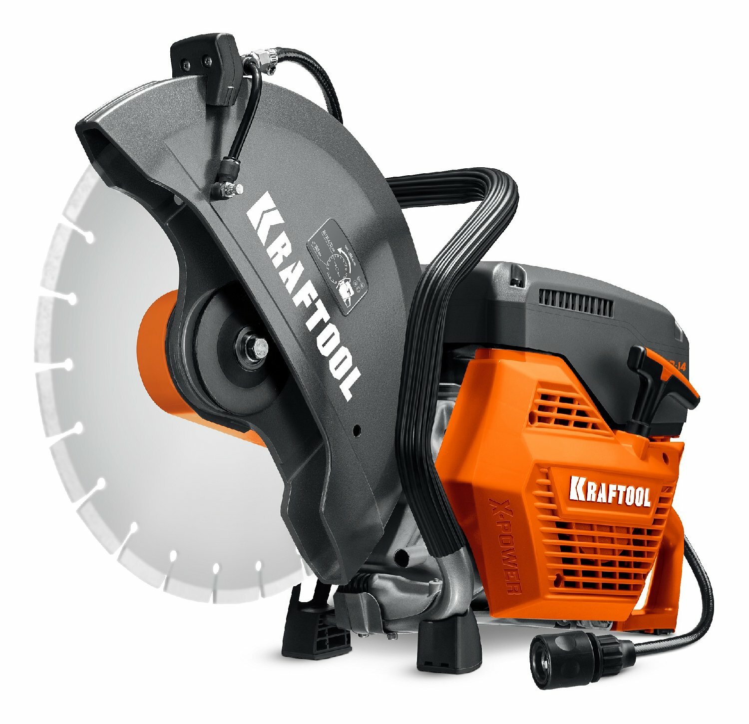 Бетонорез KRAFTOOL 3700 Вт 350 мм без диска