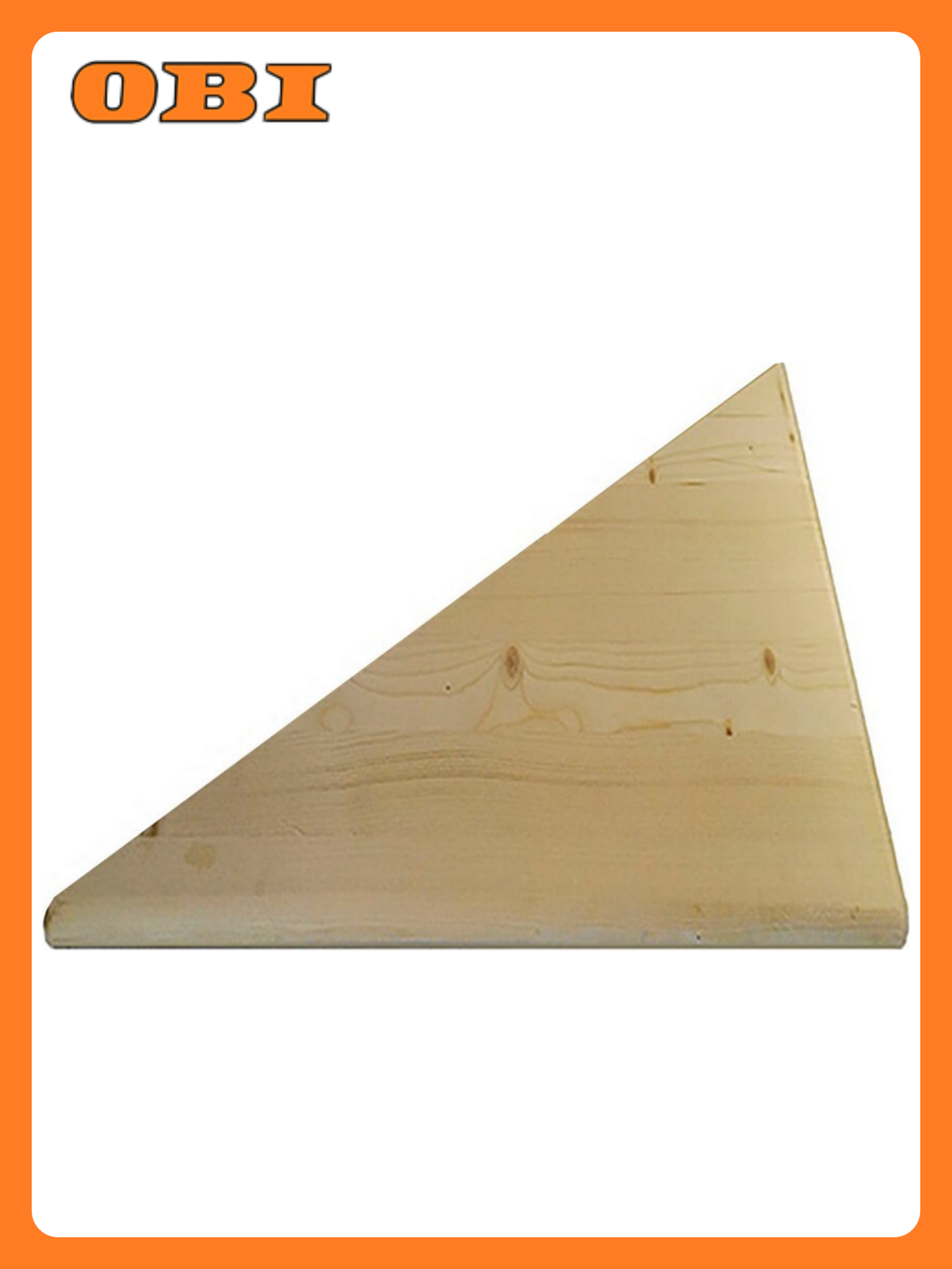 Ступень треугольная 40х900х900 сорт АВ хвоя