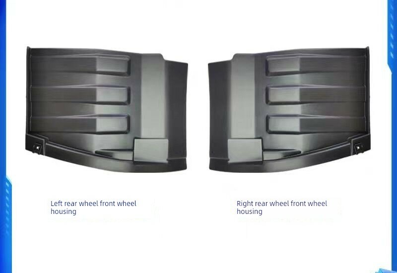 Защитный подкрылок Smart Blue Elf E7E5, брызговик, защита колесной арки, накладка на колесную арку Крышка переднего