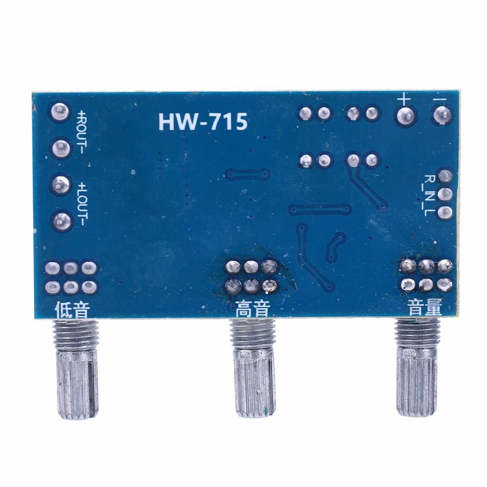 Усилитель на базе TPA3116D2, цифровой, с регулировкой НЧ и ВЧ