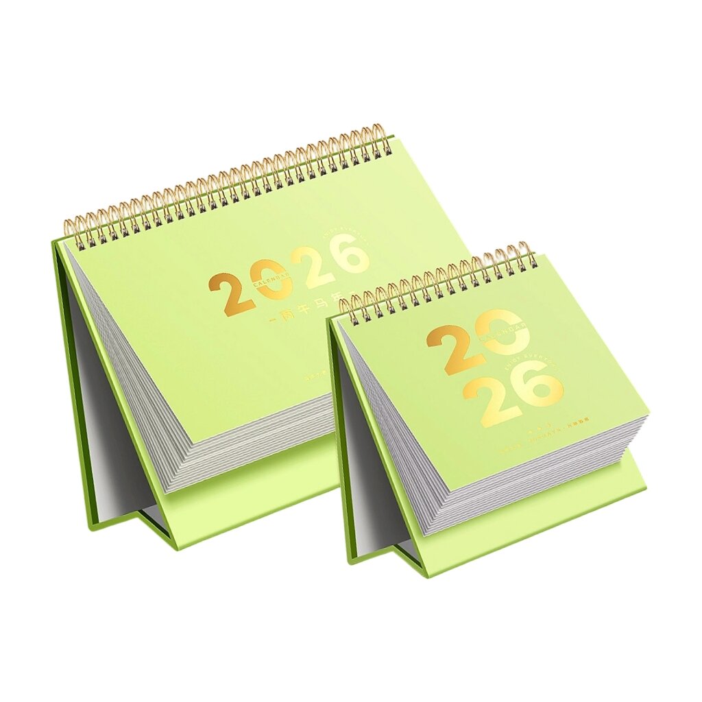 Ежемесячный календарь на 2026 год, Карманный календарь, Креативный ежедневник для украшения рабочего стола, Портативный маленький настольный органайзер