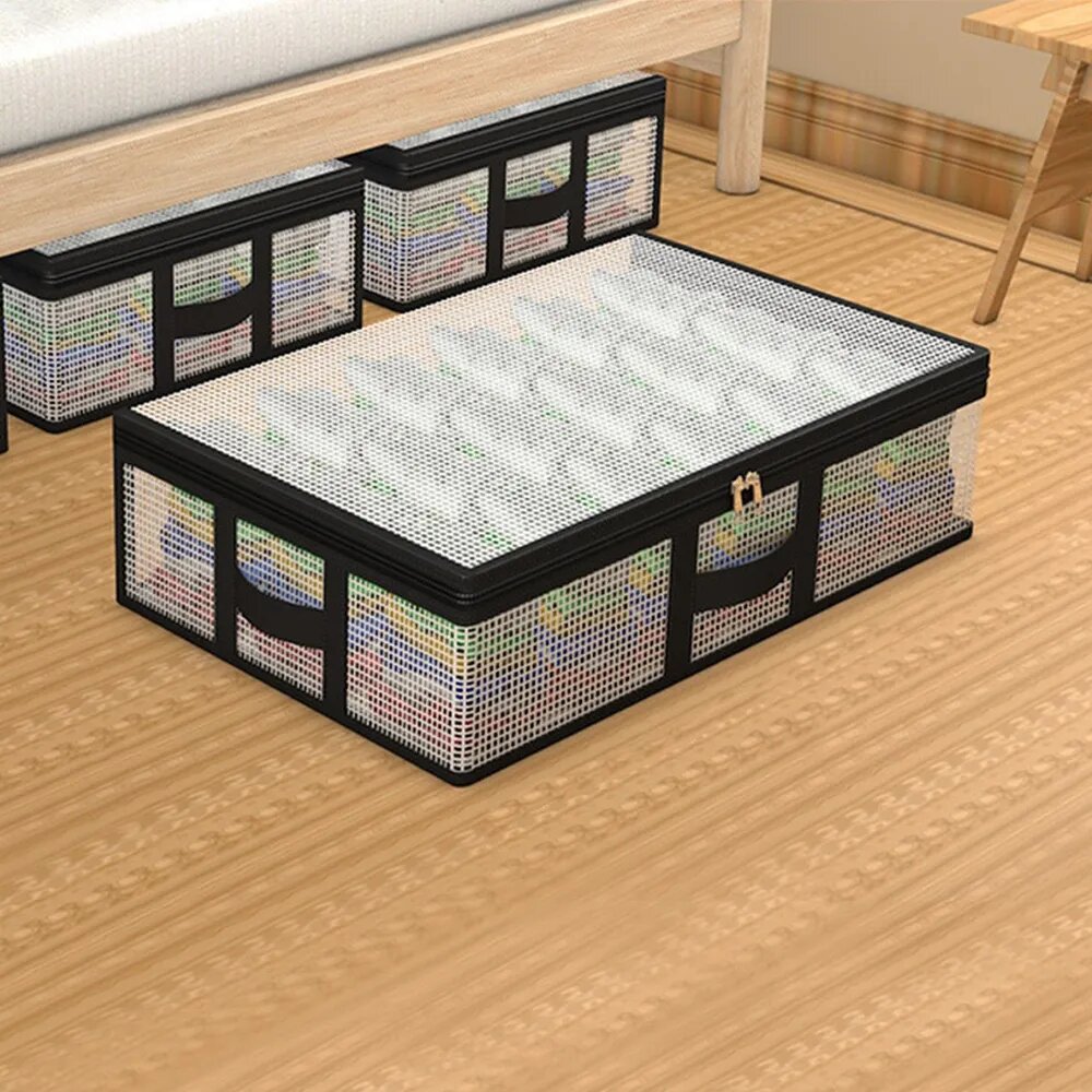 Коробка для хранения длина 70 см, ширина 47 см, высота 15 см.