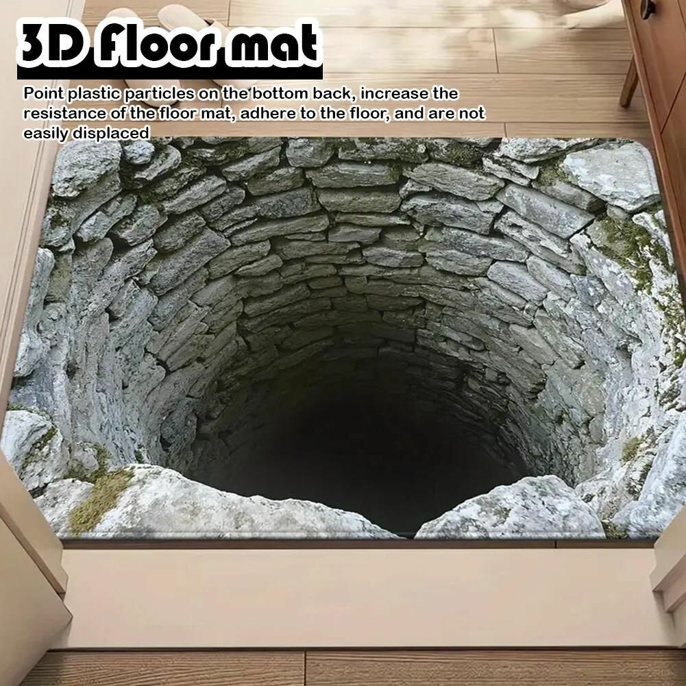 Коврик для ванной, 3D стерео — фото 1