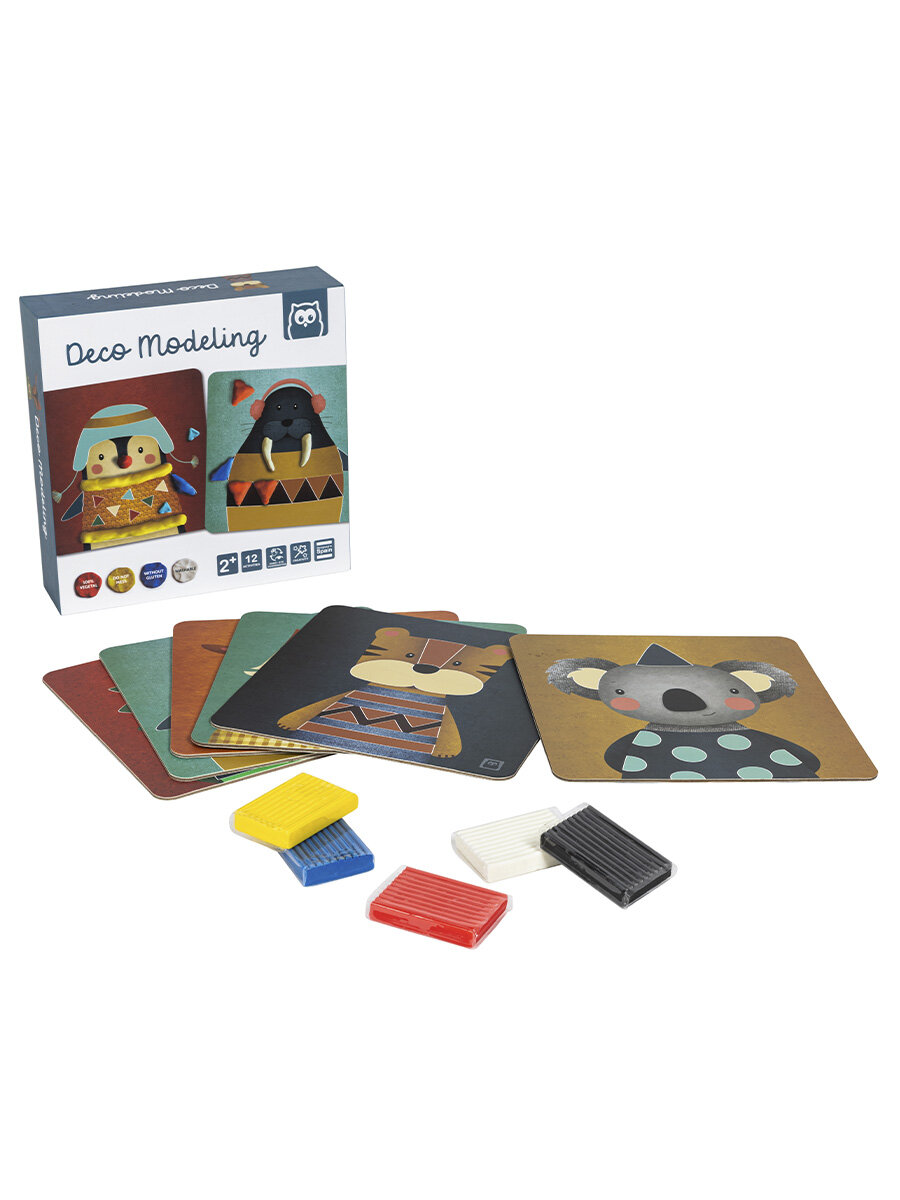 Раскраска "Яркие краски", от Hape, для развития моторики, эко-пластилин