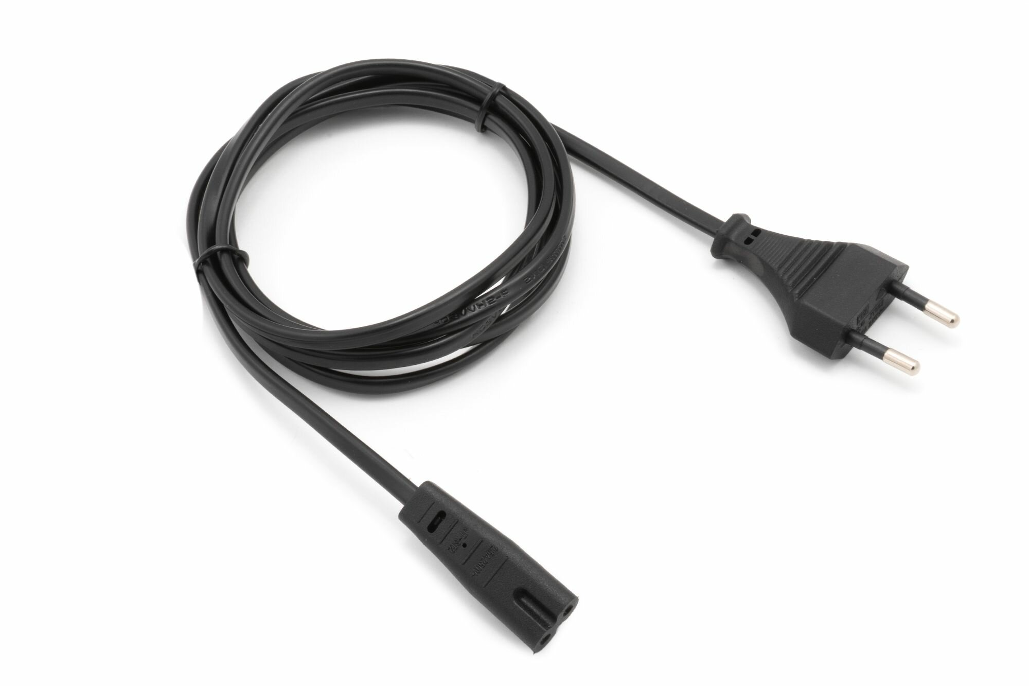 Кабель питания A1 1.8 м, CEE 7/16- С7, 3x0.5мм , 550 Вт, черный A1-PC05-EU-C7-1.8M