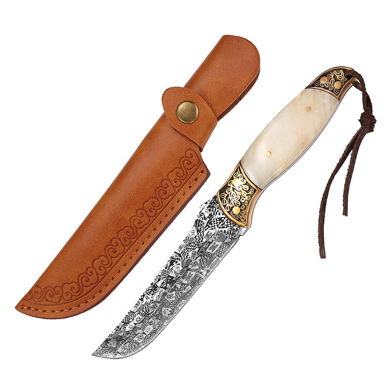 Новый уличный ручной нож для обрезки мяса, портативный нож для кемпинга, многофункциональный нож для монгольского мяса, острый, кросс-граничный, многофункциональный для фруктов