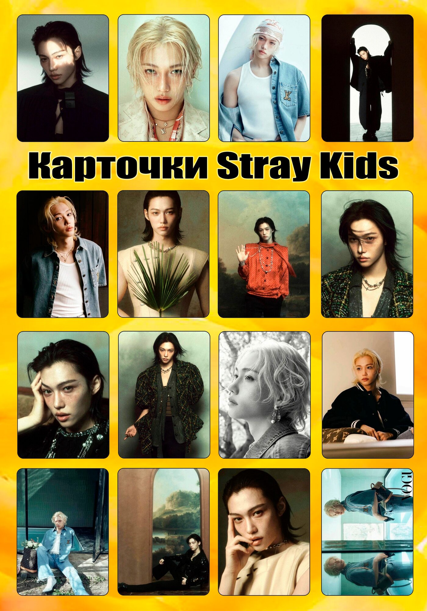 Карточки Стрейкидс Stray Kids