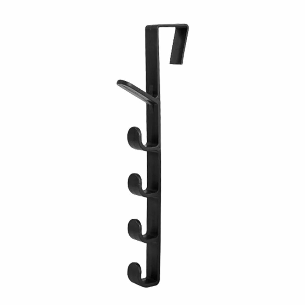 Съемный крючок с клеем для двери 6 сегментами одежды и полотенец
