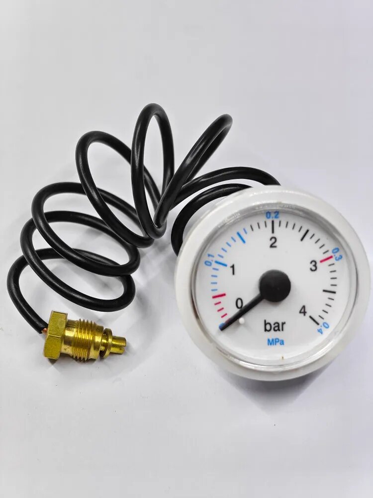 Манометр с капиляром для котлов