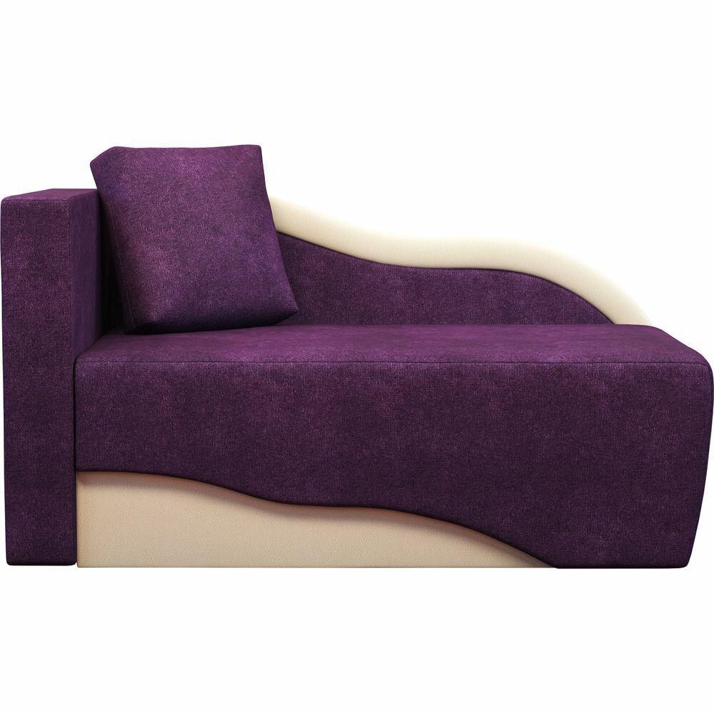 Диван кушетка Наш Диван Малютка А15 велюр фиолетовый