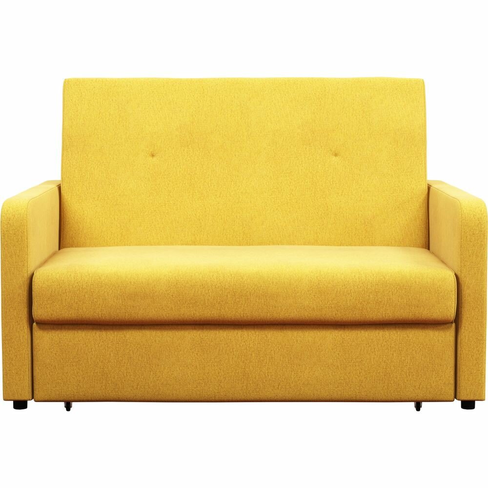 Диван аккордеон Наш Диван Атланта Акк МП 120 желтый