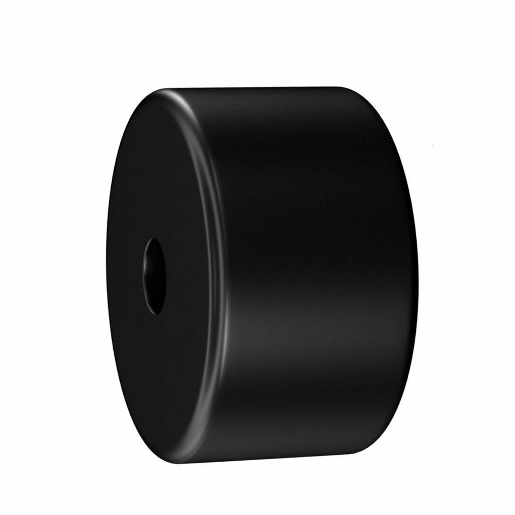 Адаптер для больших отверстий винила 7 дюймов, Черный