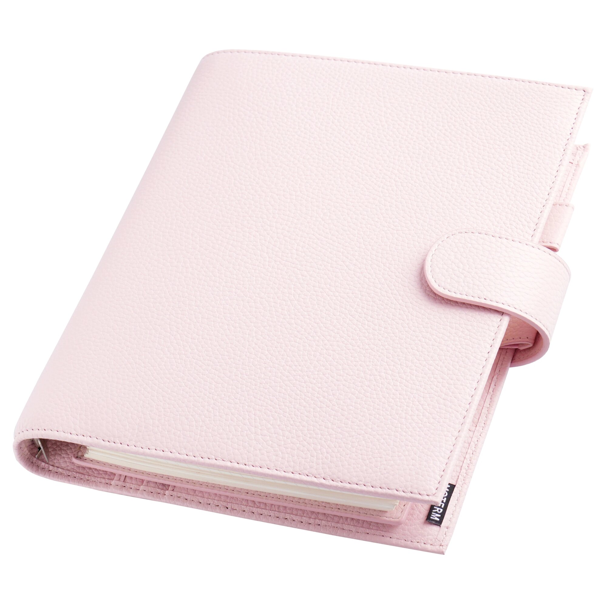 Ежедневник Moterm Luxe 2.0 A5 розовый, кожа Pebbled Quartz
