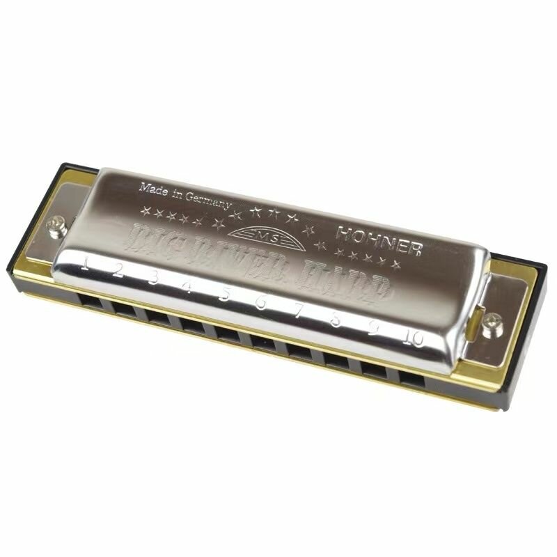 Hohner Big River Губная гармоника для начинающих с десятью отверстиями