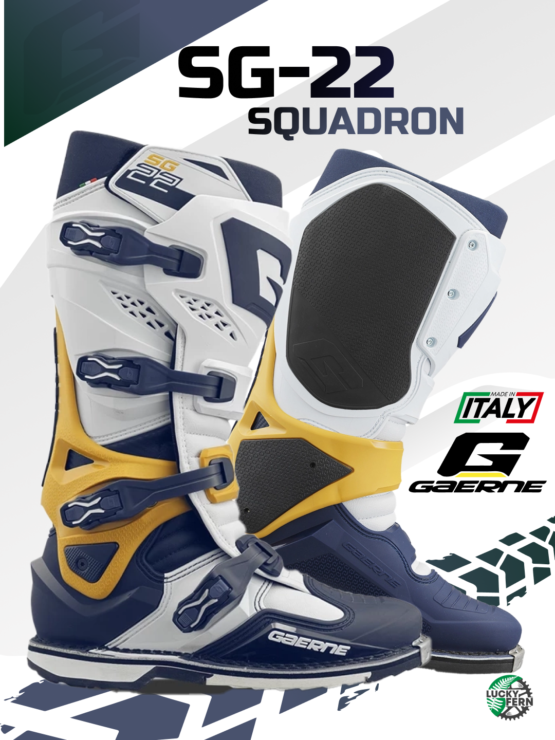 Мотоботы Gaerne SG-22 Squadron 43