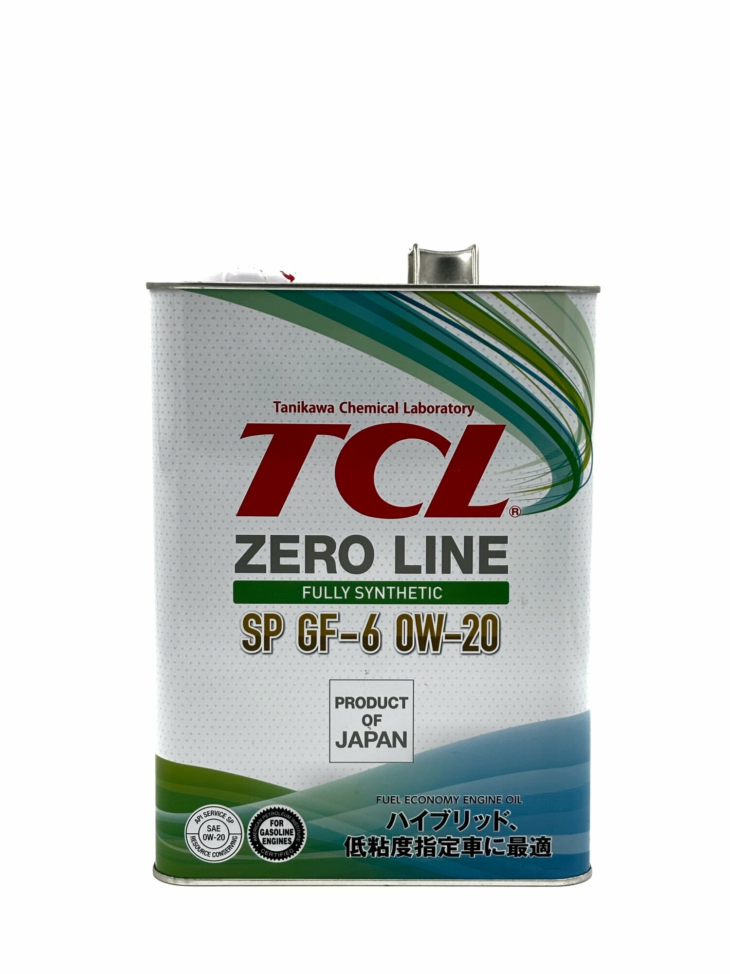 Масло моторное TCL Zero Line Fully Synthetic SP GF-6 0W-20, 4 литра