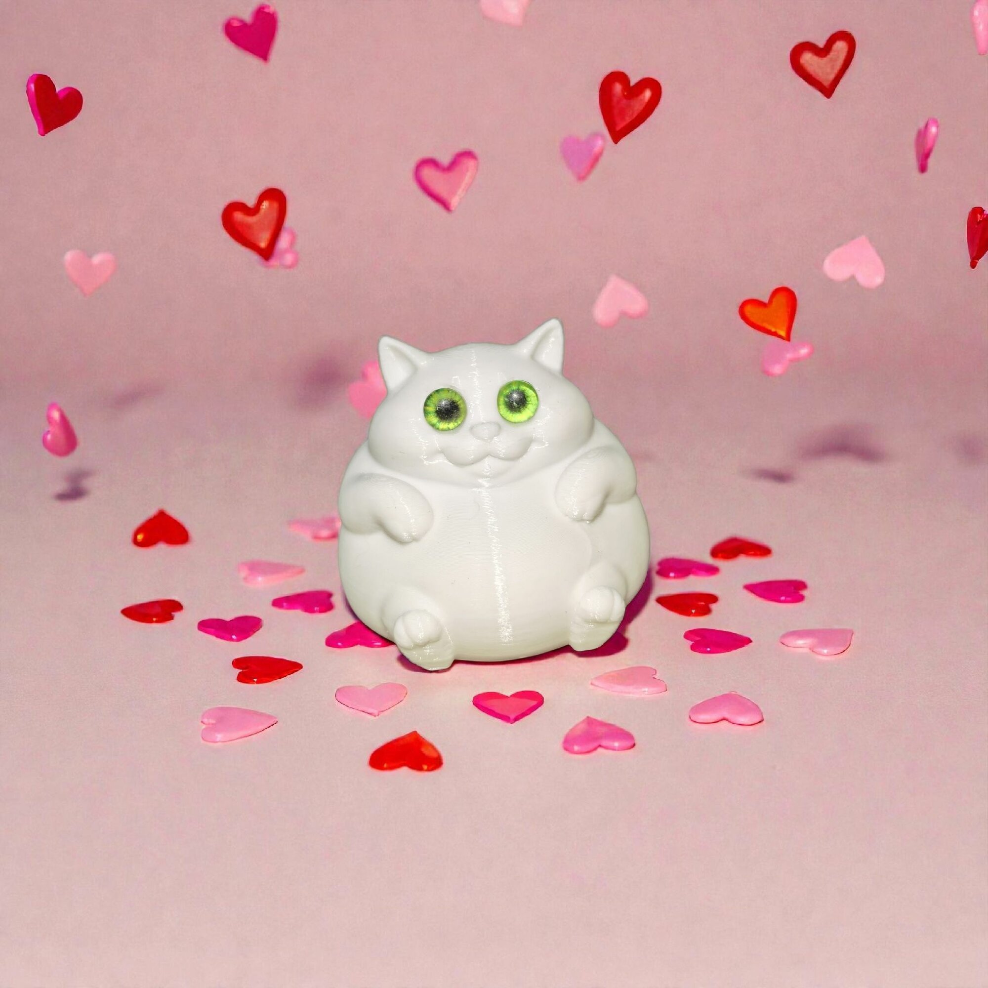 Статуэтка кота с пузом — фото 1