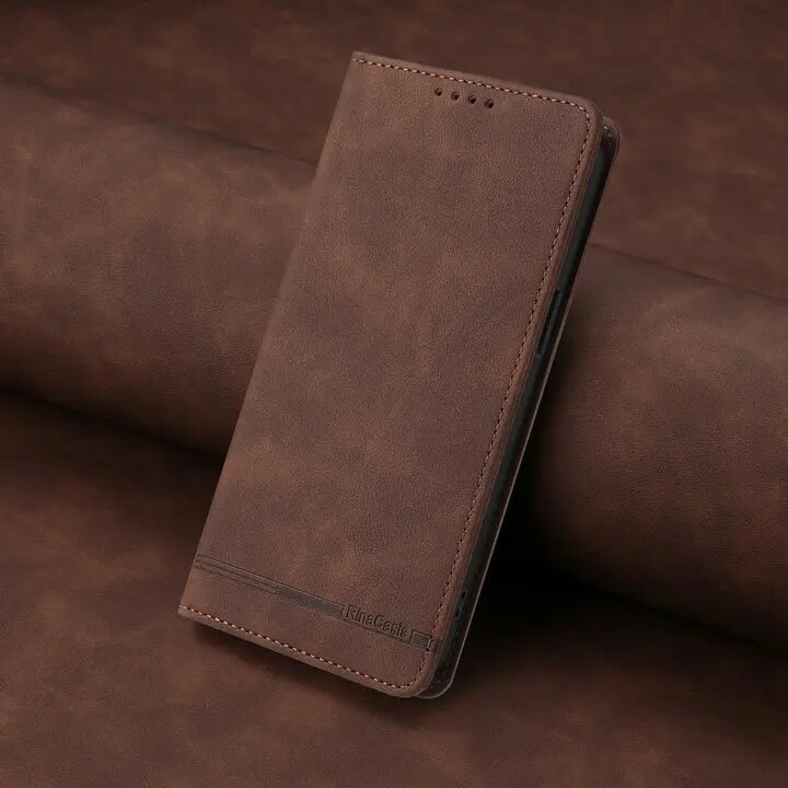 Кожаный чехол-кошелек с магнитной застежкой и защитой от RFID для Motorola Moto Edge 70 5G, чехол-книжка для Moto X70 Air Pro Funda