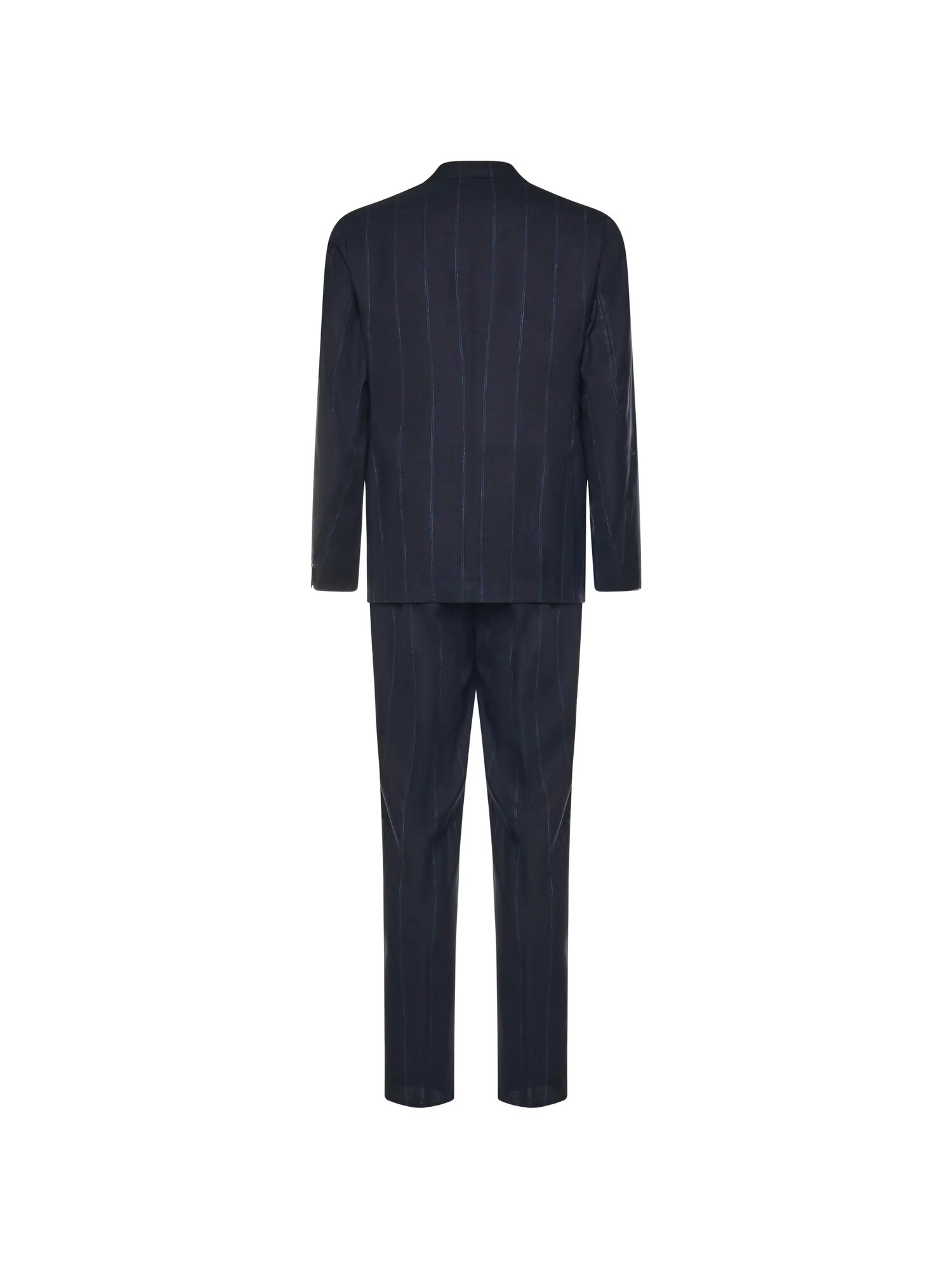 Комбинезон Eleventy Single-breasted pinstripe suits, размер 50, синий — фото 1