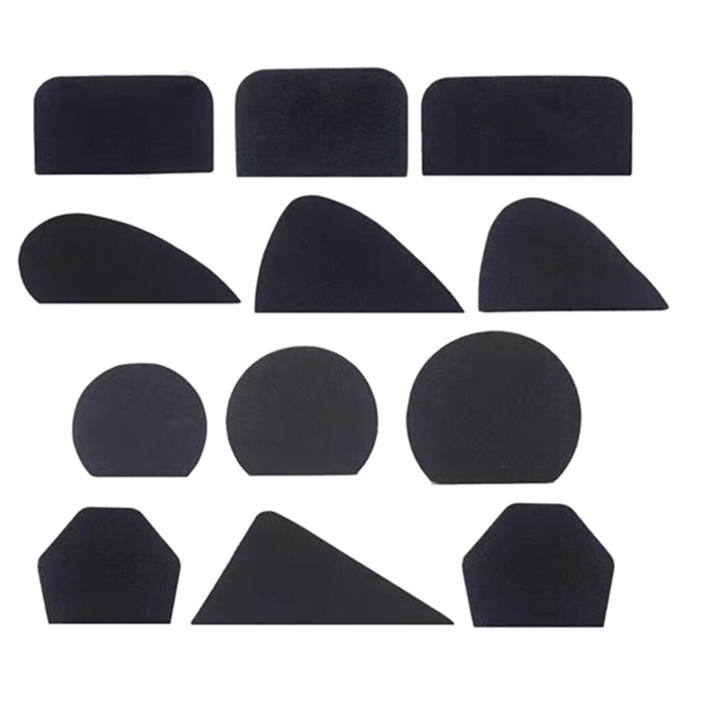 Формы для Ручек керамических Кружек Набор из 12 Чашек "Сделай сам", Инструмент для Изготовления Ручек из Глины, Керамические Резаки для Глины, Форма для Ручек Кофейных Кружек