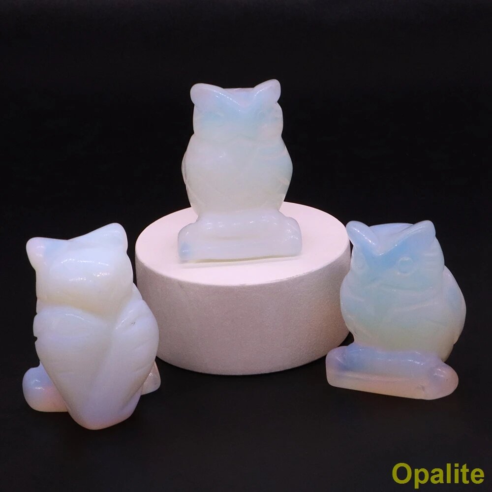 Фигурки совы из опалита, 20PC