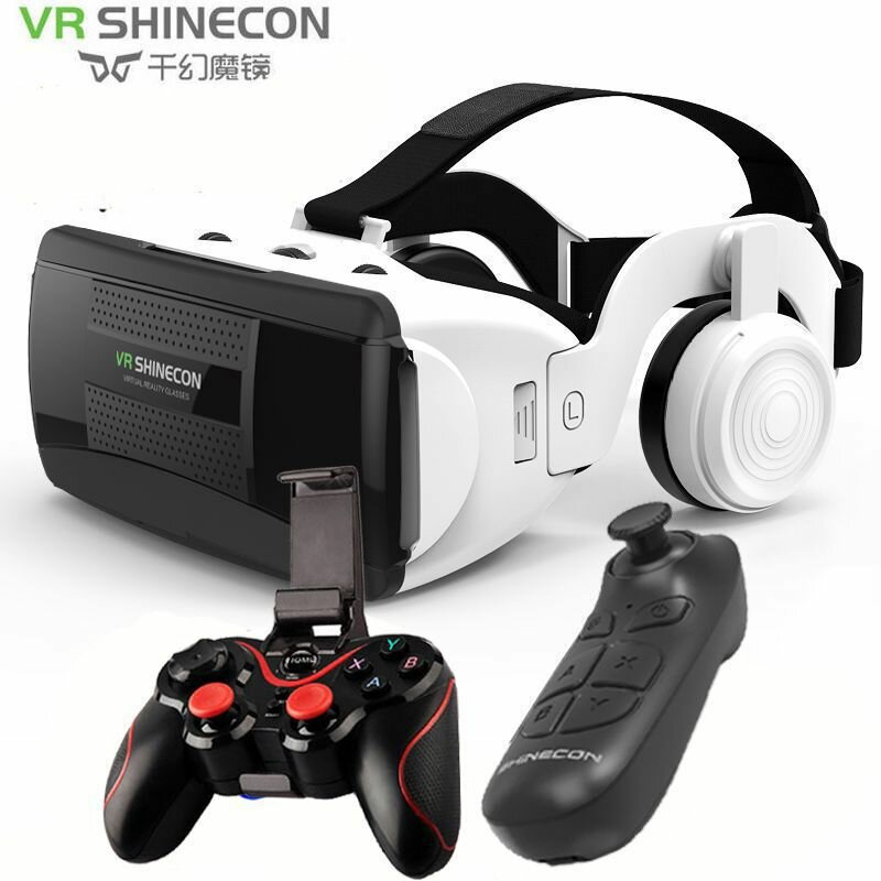 Горячая распродажа SG 21-го поколения VR очки для мобильного телефона 3D кинотеатр игровая гарнитура виртуальной реальности шлем все в одном 20