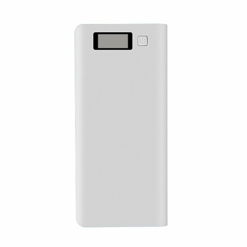 DIY Shell 8x18650 Держатель аккумулятора Чехол для Dual USB Type C Зарядное устройство мобильных телефонов зарядки Коробка хранения