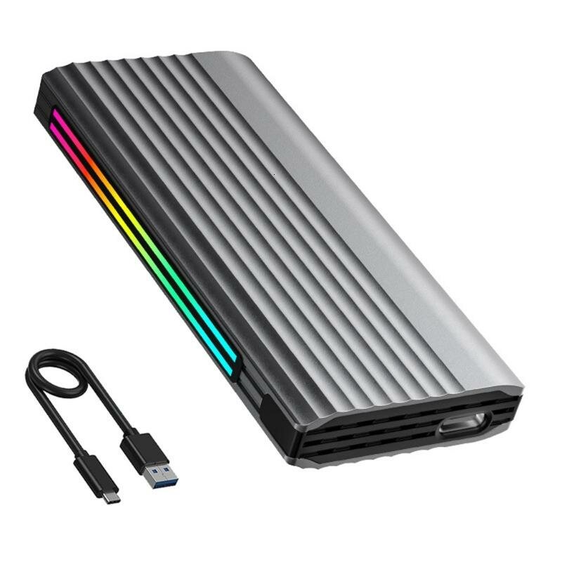 Чехол для SSD M.2/NVME, 9210B NGFF NVME RGB