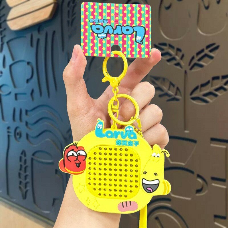 Креативный антистрессовый магнитный стальной шарик, доска для рисования, брелок, подвеска для рюкзака, брелок для автомобиля, украшение для хранения, подарок для детей