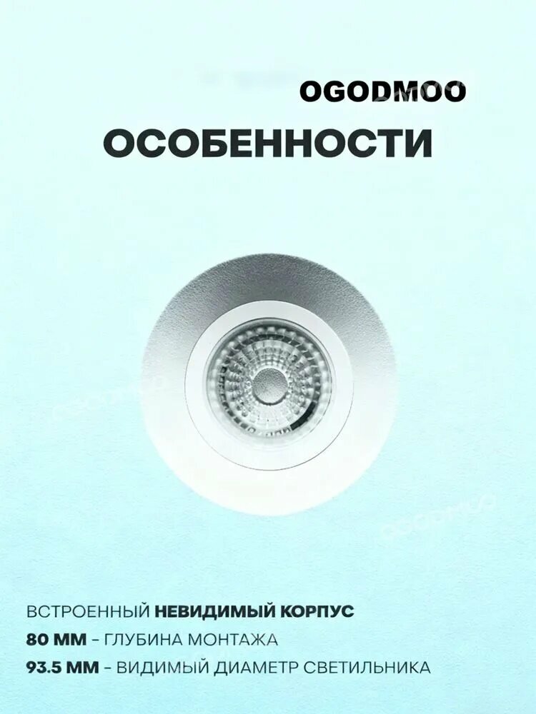 OGODMOO Светильник, GU10 — фото 1