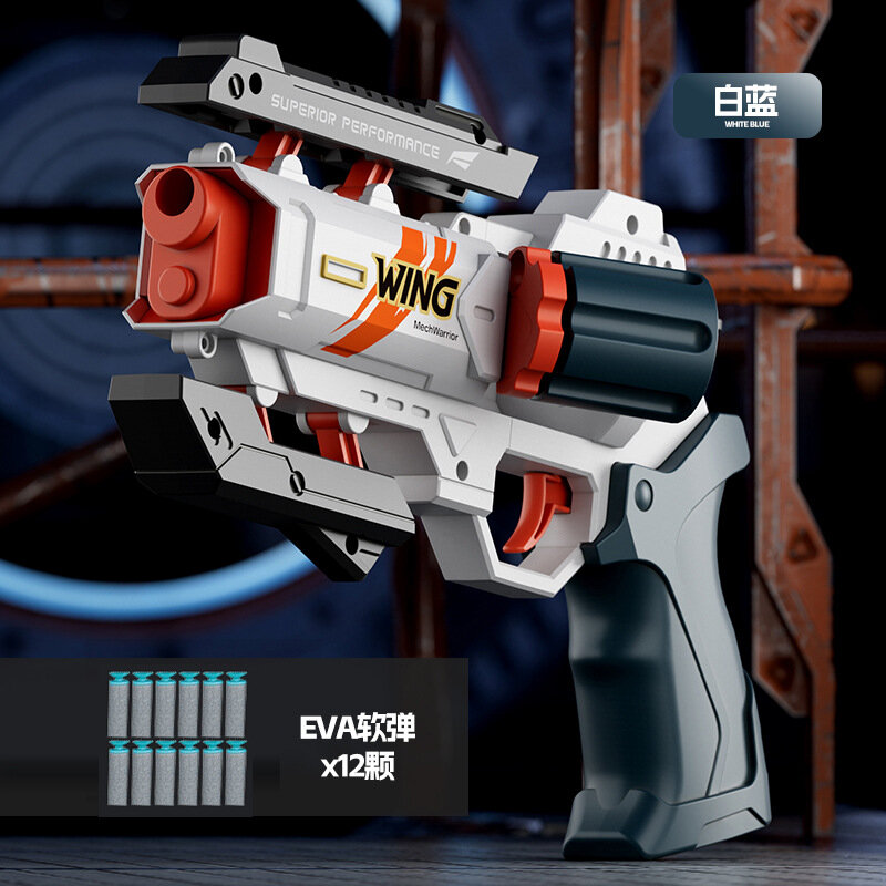 2026 Новейшая модель трансформирующегося револьвера 357 для детей ZP-5, мягкая пуля, игрушка для симуляции, оптовая продажа, дропшиппинг