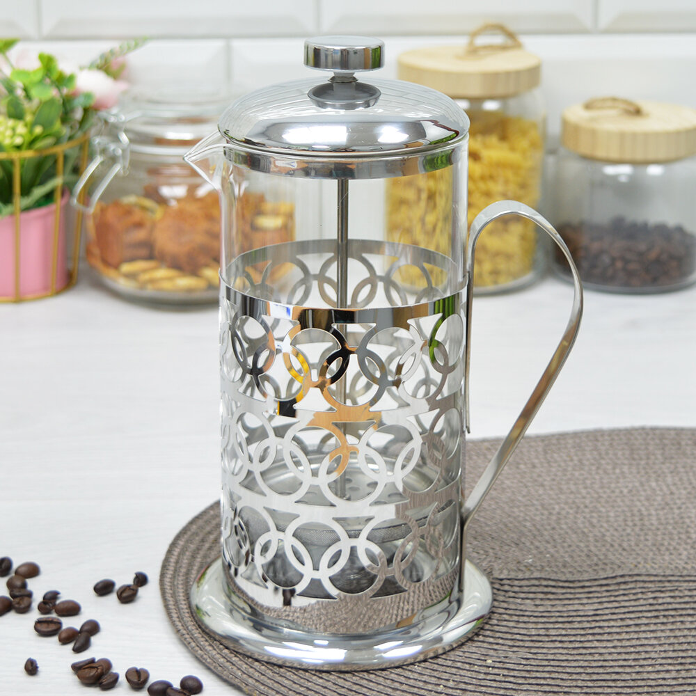 Френч-пресс 1л "Olimpia" T046-1000ML