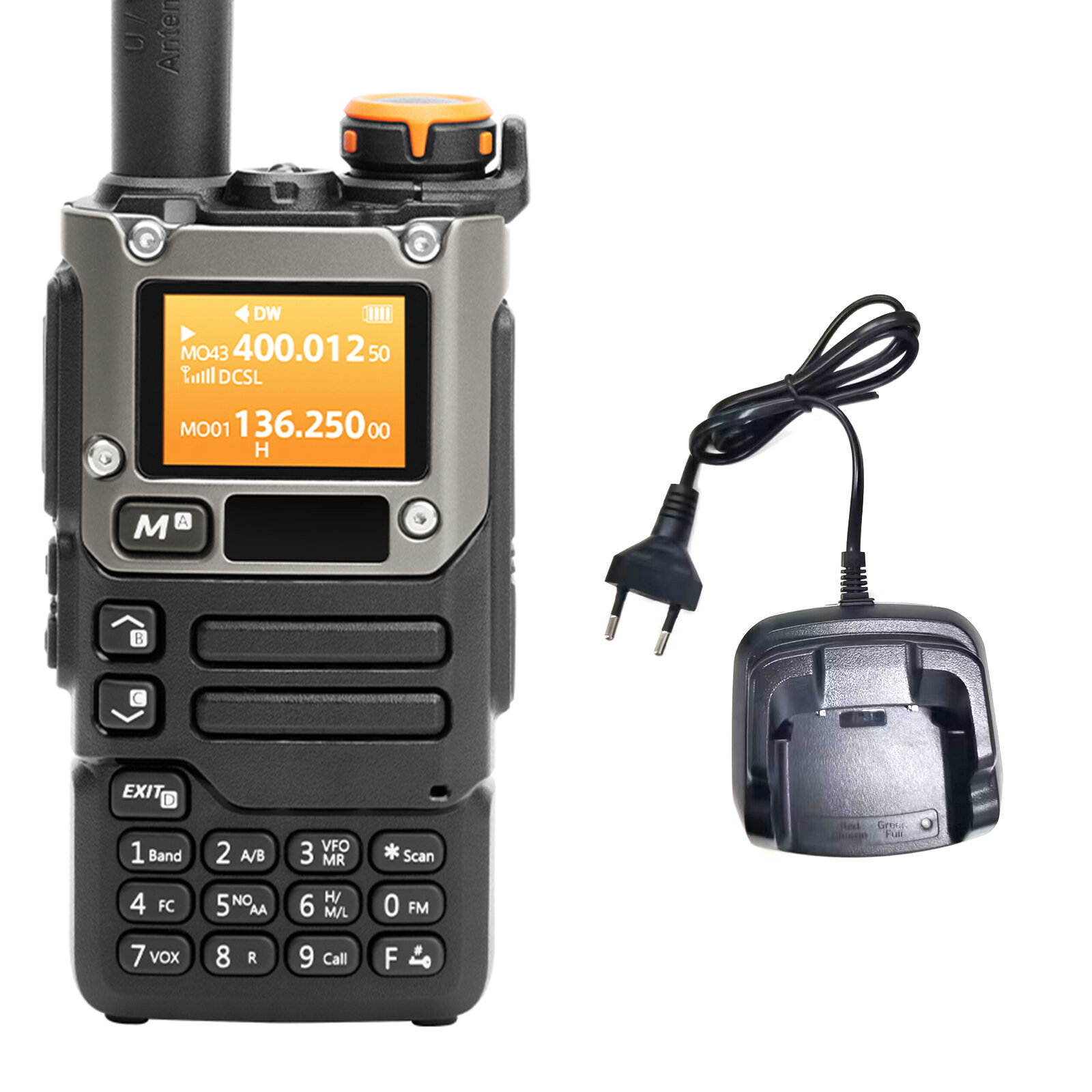 UVK5 UVK6 портативная рада Talkie Outdoor Radio Transceiver UHF VHF Двухсторонний
