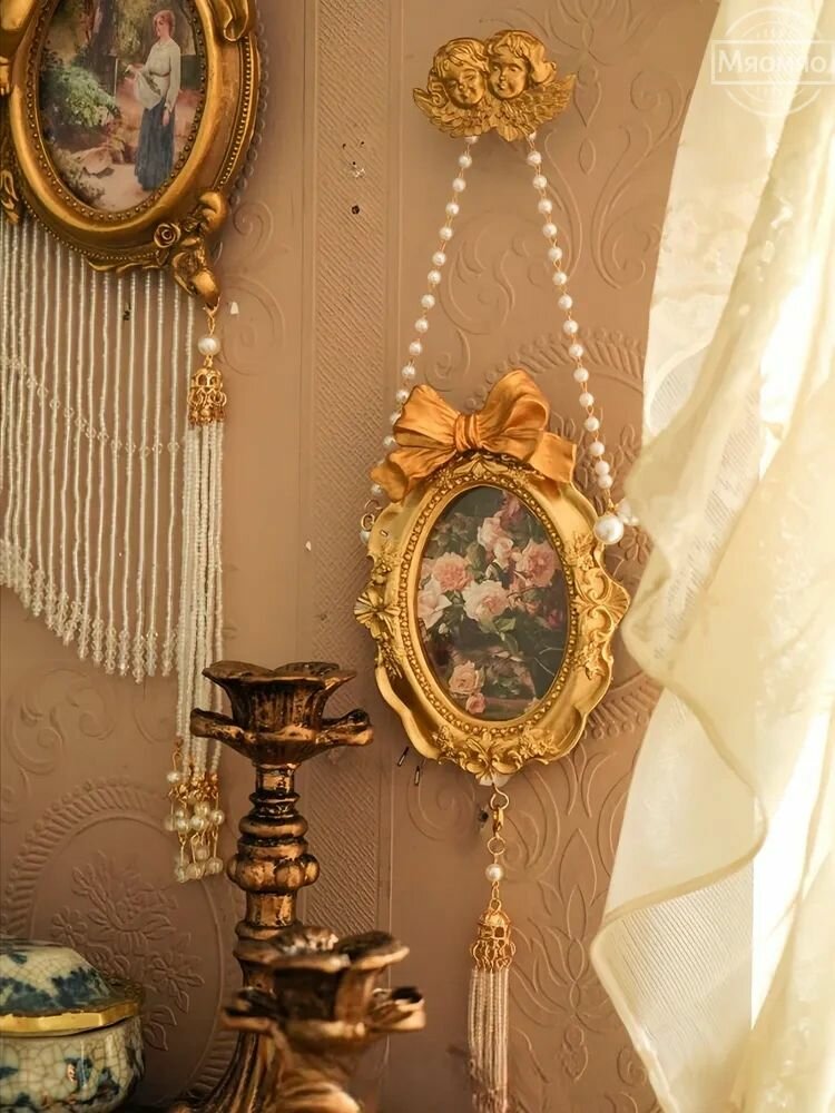 Рельефная фоторамка с ангелом