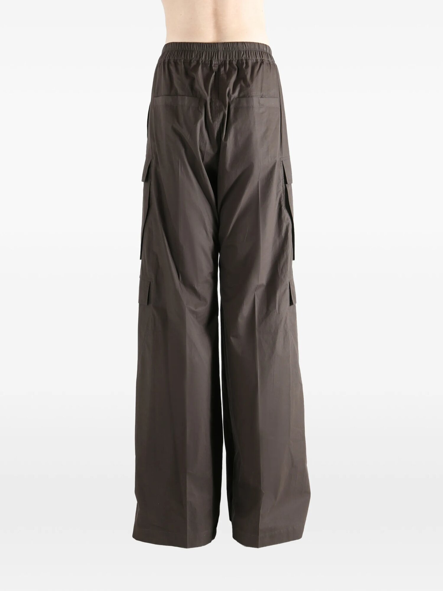Брюки Rick Owens Cargo drawstring-waist trousers, размер 50, brown — фото 1