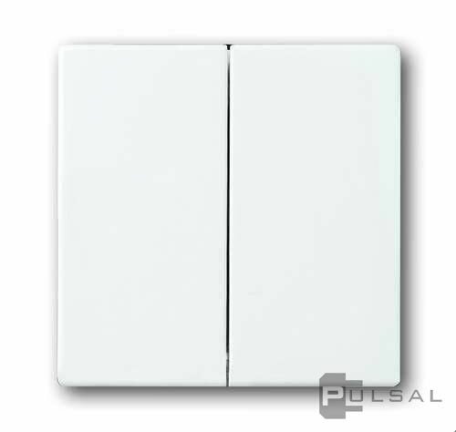 Клавиши ABB клавиша двухклавишный без подсветки с подсветкой встроенный монтаж с возможностью накладного монтажа пластмасса альпийский белый