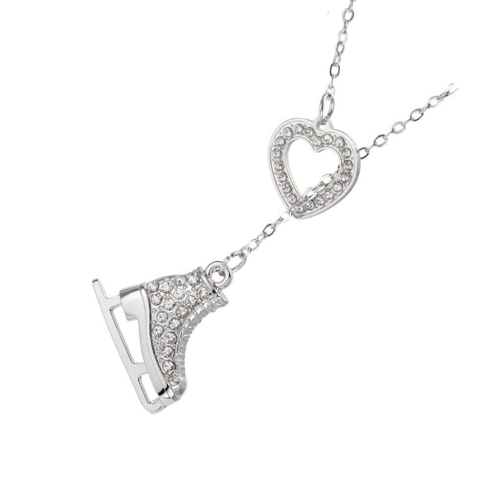 Молодёжное ожерелье на роликах с камнями и яркими цветами, Белый бриллиант1