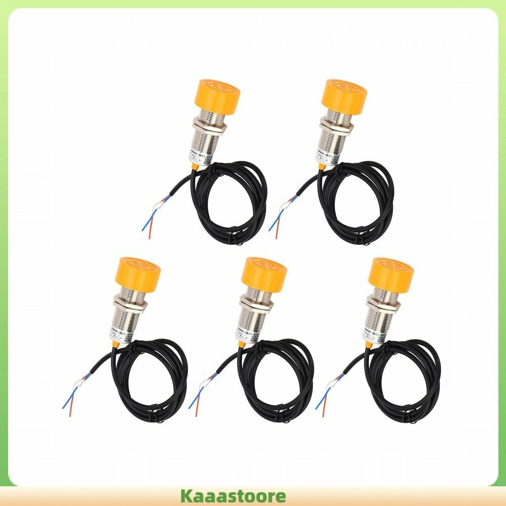 5 шт. бесконтактный переключатель PNP NO, 20мм, IP65, 90-250VDC