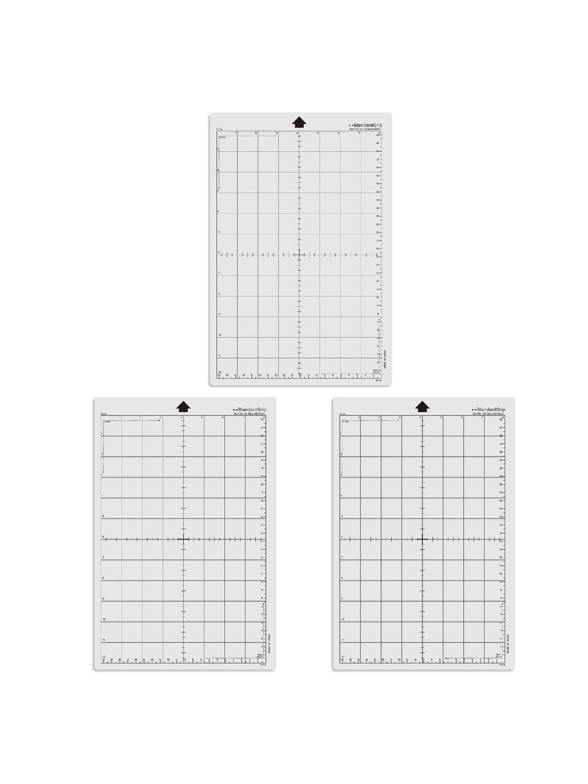 3 Листа ковриков для вырезания портретов силуэтов в скрапбукинге 8x12 дюймов