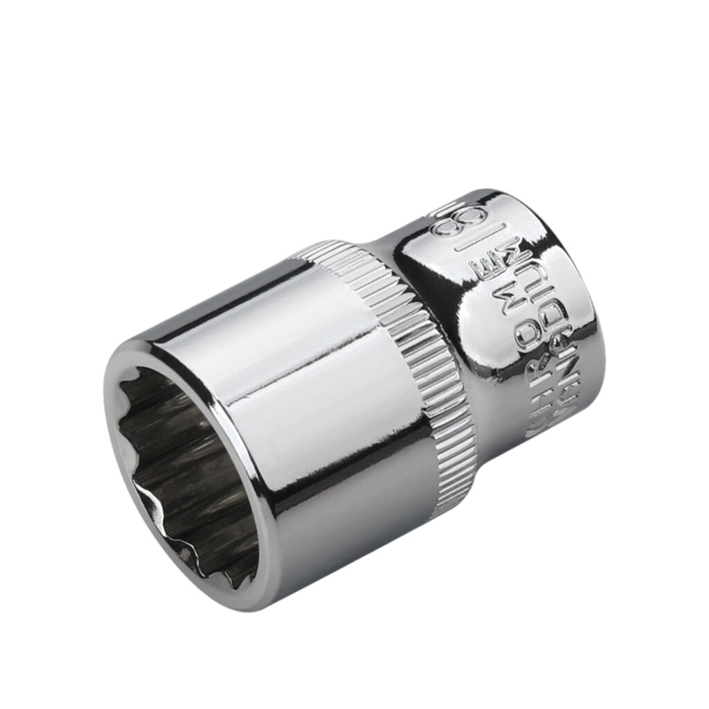 Сверхмощный 12-Точечный Короткий Торцевой Бит 1/2-дюймовый Привод 8-20 мм с Храповым Ключом для Ручного Инструмента для Ремонта Автомобилей