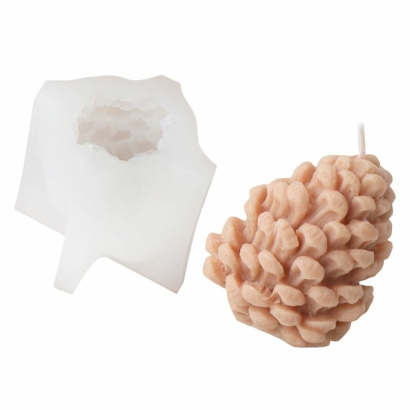 Силиконовая Форма Для Свечей Из Рождественской Шишки-Силиконовая Шишка ZHF15462