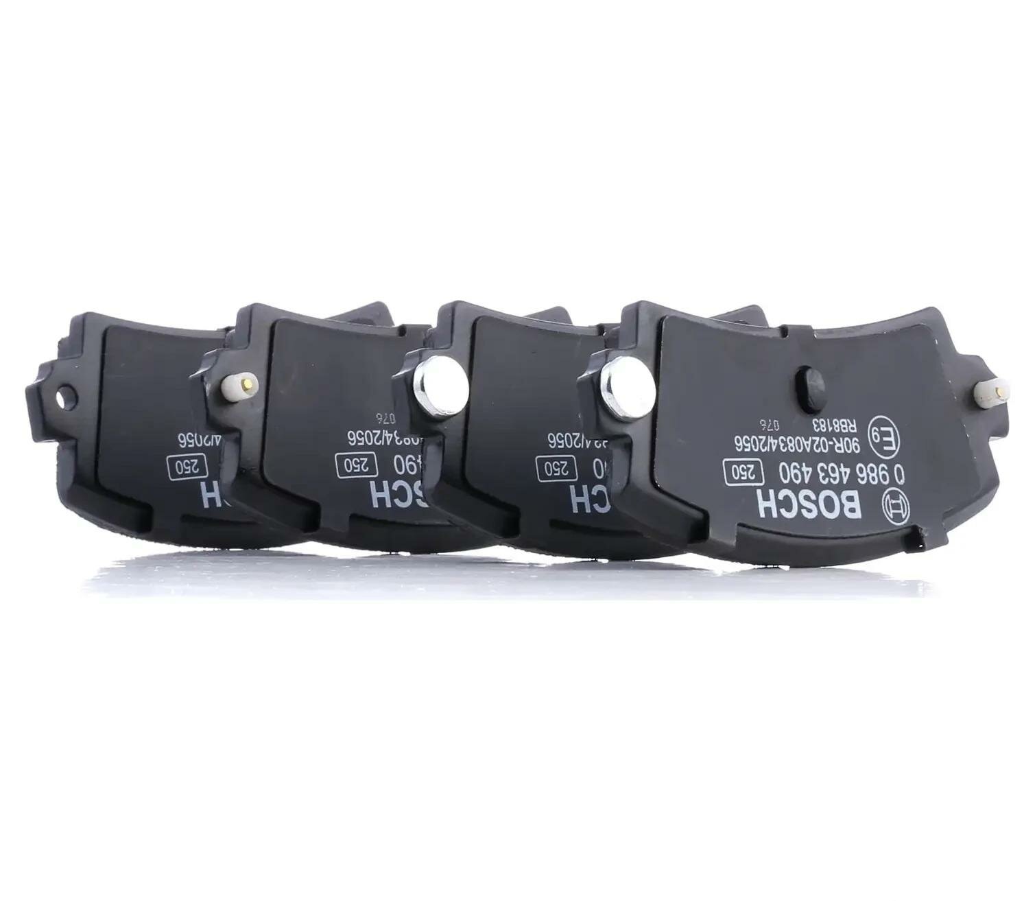 Колодки тормозные BOSCH 986463490 задние дисковые, Matra Renault Talbot