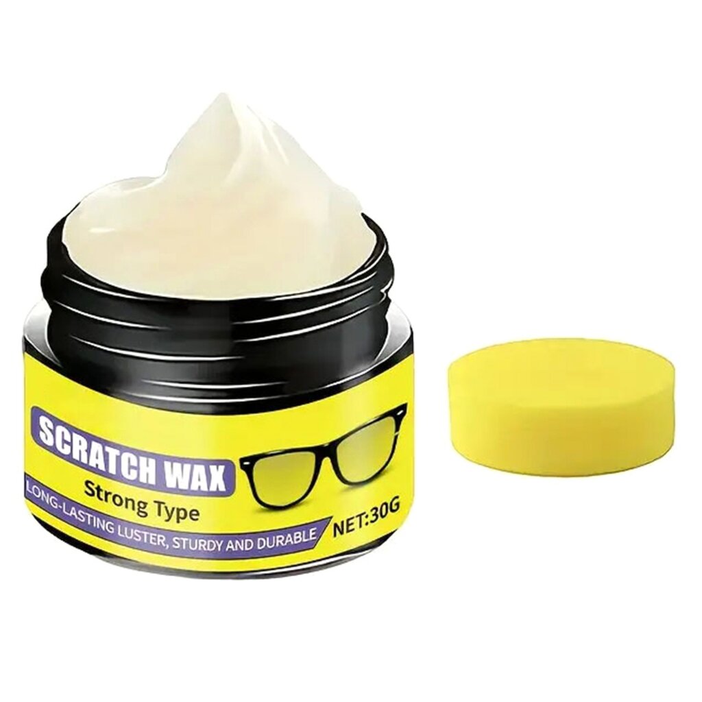 Усовершенствованное средство для удаления царапин с линз Эффективно удаляет царапины и восстанавливает идеальную прозрачность очков