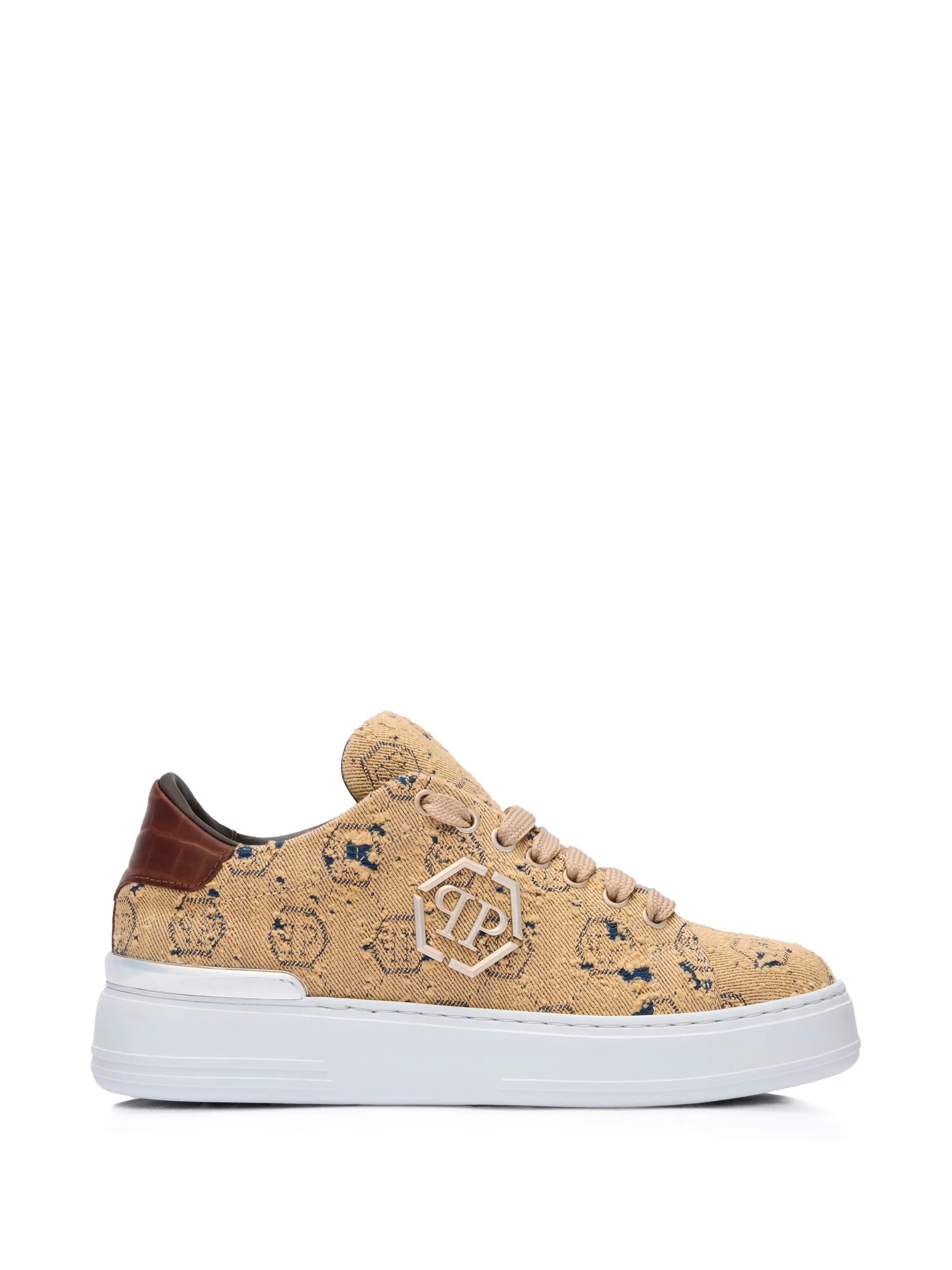 Кроссовки Jacquard monogram low-top sneakers
