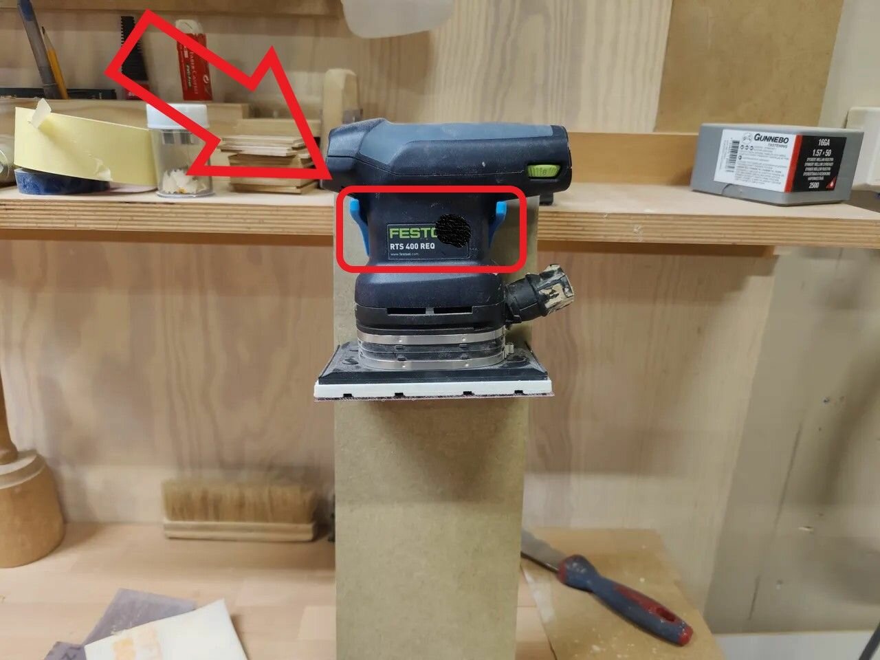 Держатель Festool RTS 400 — фото 1