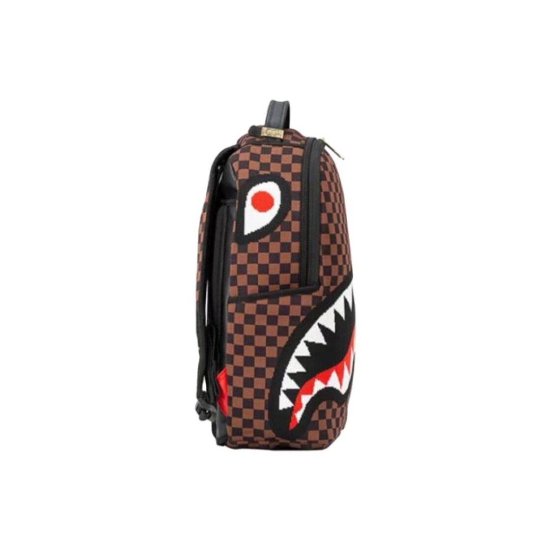 Сумка SPRAYGROUND, фактура стеганая, коричневый — фото 1